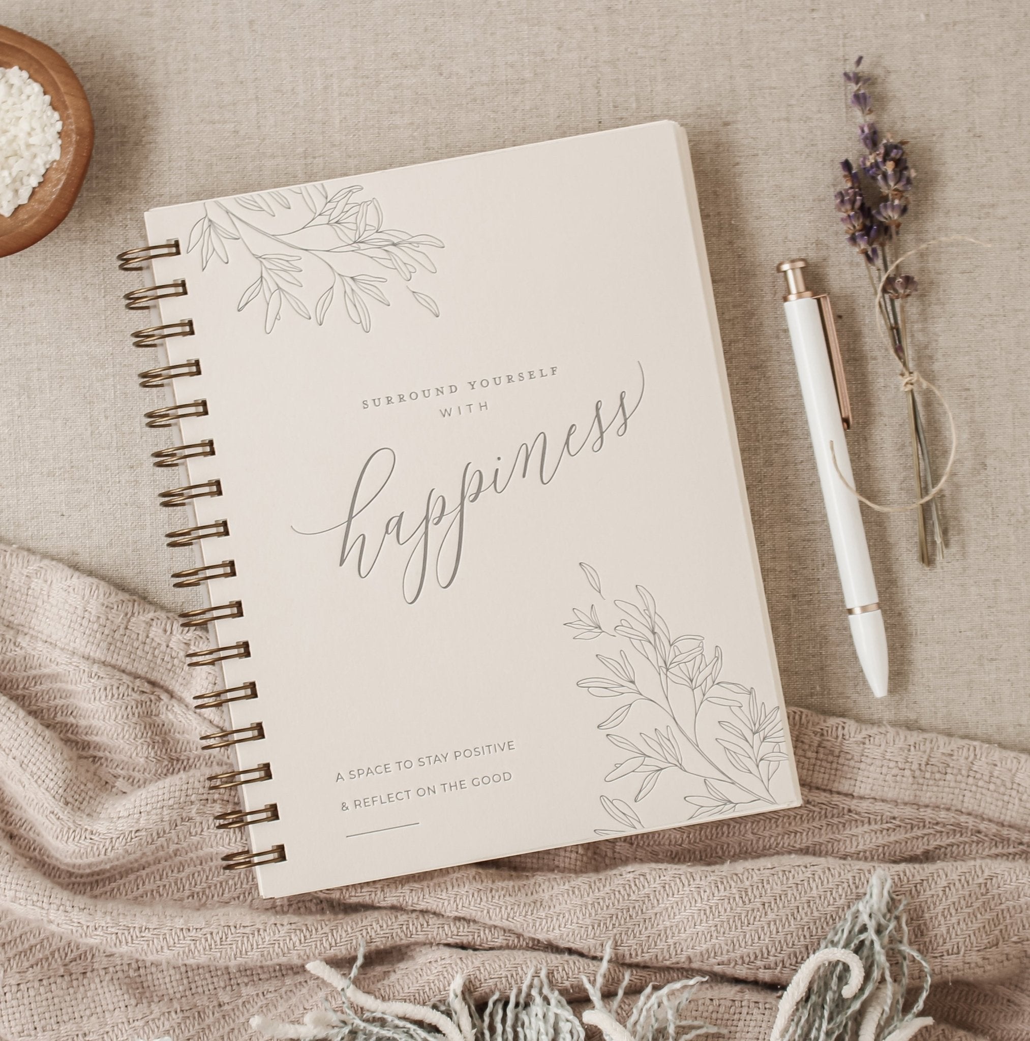 Personalized Happiness Journals & Wellness Journals| Jen Simpson Design ...